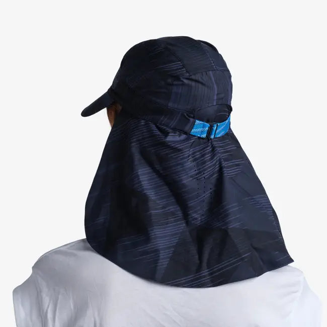 Buff | Foldable Sahara Cap - Grevers Navy – GEARSUPPLY