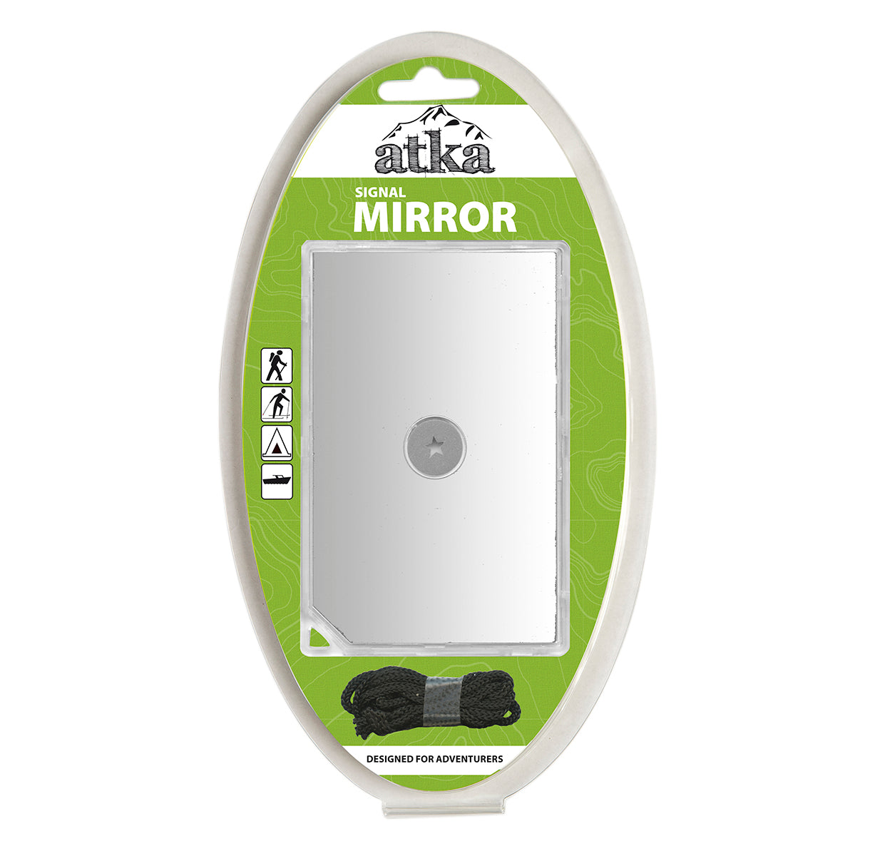 Atka Signal Rescue Mirror | Safety Essential | Outdoors | Camping ...